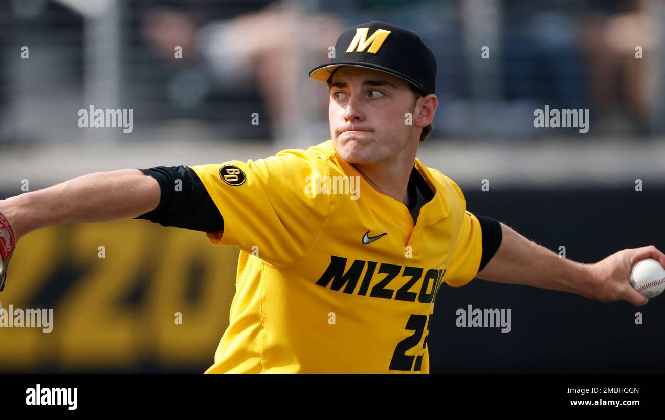 Missouri pitcher Ian Lohse during an NCAA college baseball game on ...