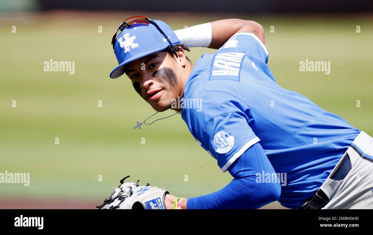 Kentucky's Daniel Harris IV during an NCAA college baseball game on ...