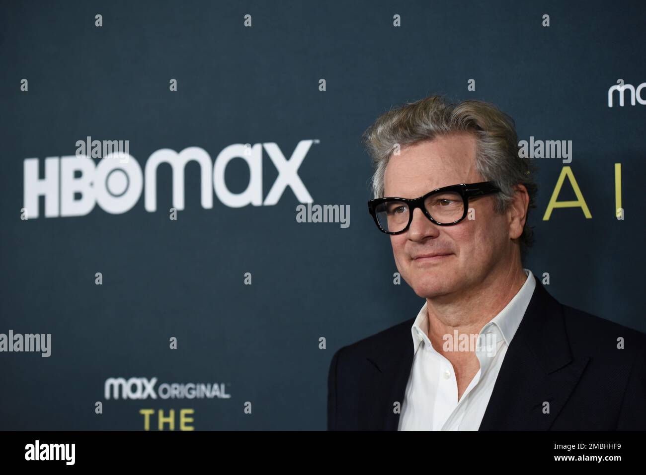 Colin Firth attends the HBOMax television mini series premiere of "The ...
