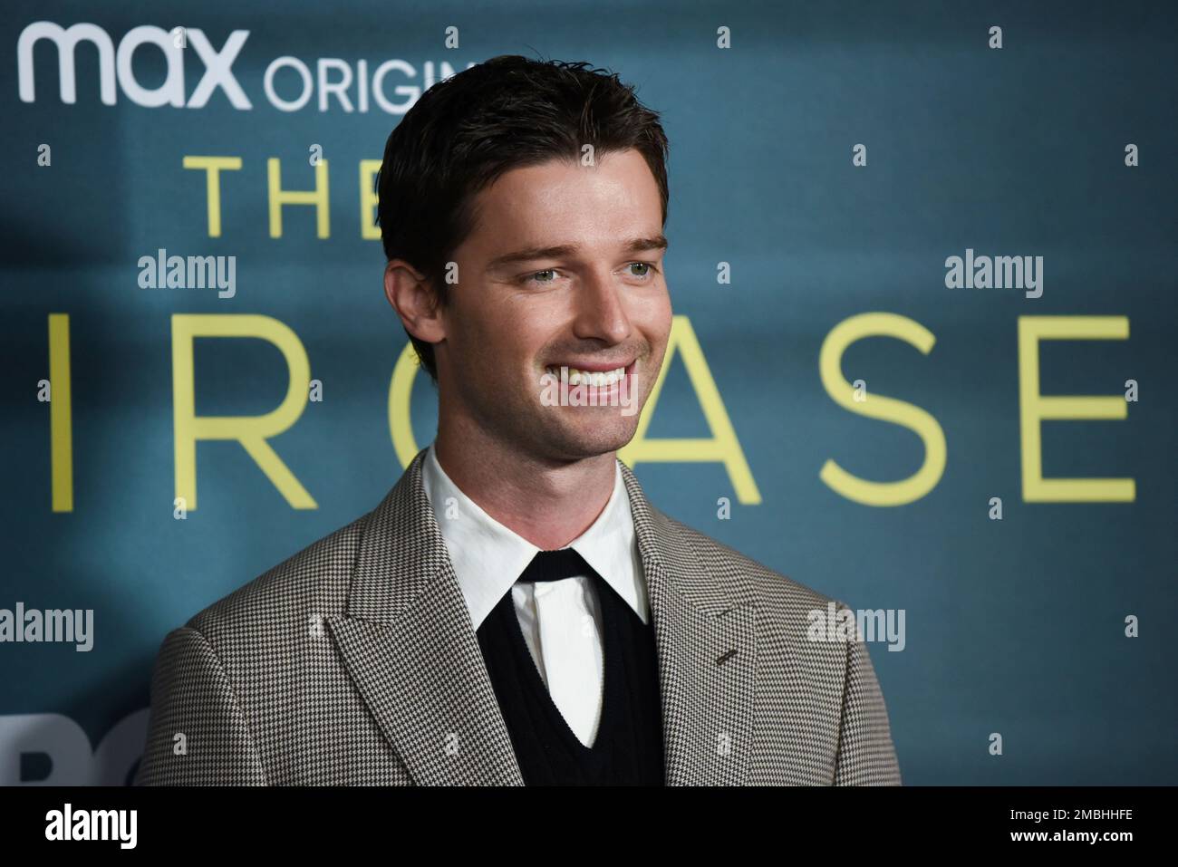 Patrick Schwarzenegger attends the HBOMax television mini series ...