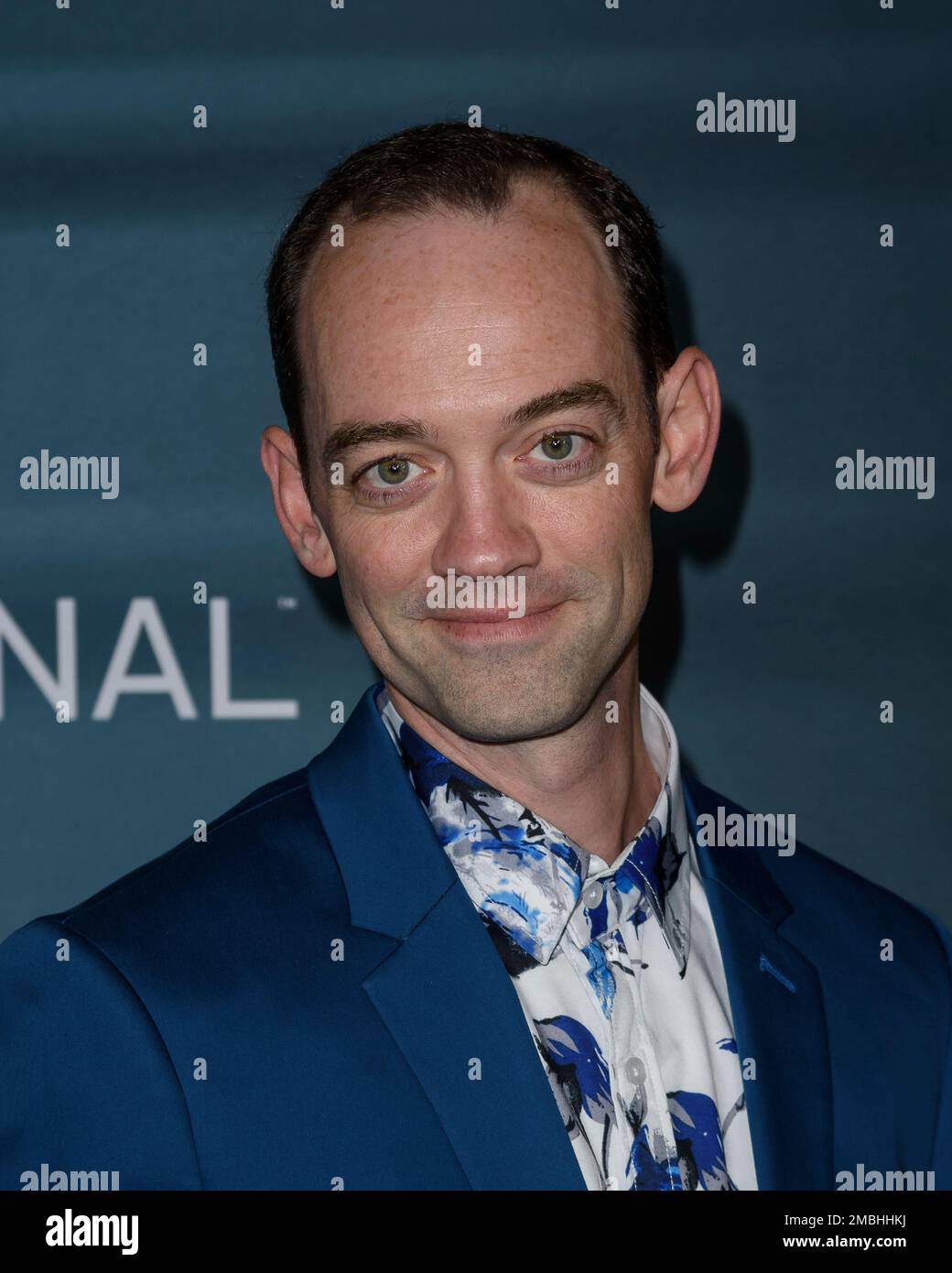 Make Holmes attends the HBOMax television mini series premiere of "The ...