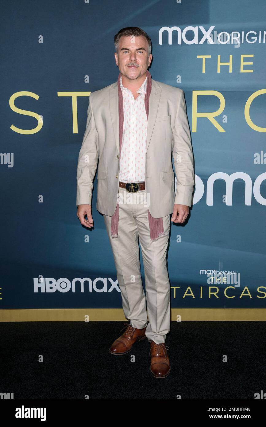 Cullen Moss attends the HBOMax television mini series premiere of "The ...