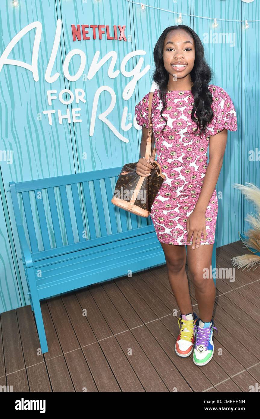 Dai Time arrives at the LA Premiere of "Along for the Ride" at the Bay ...