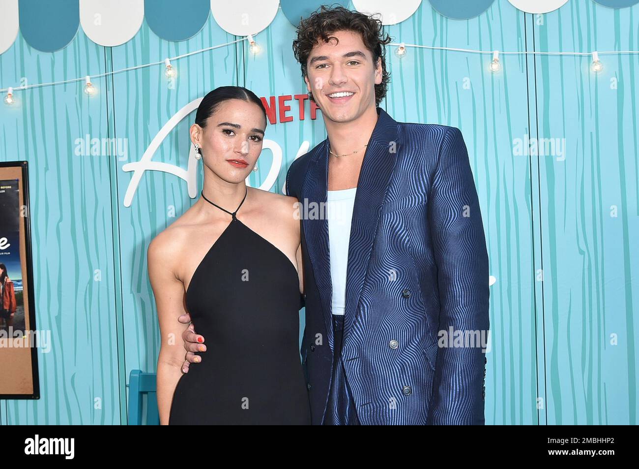 Emma Pasarow, Belmont Cameli arrive at the LA Premiere of "Along for ...