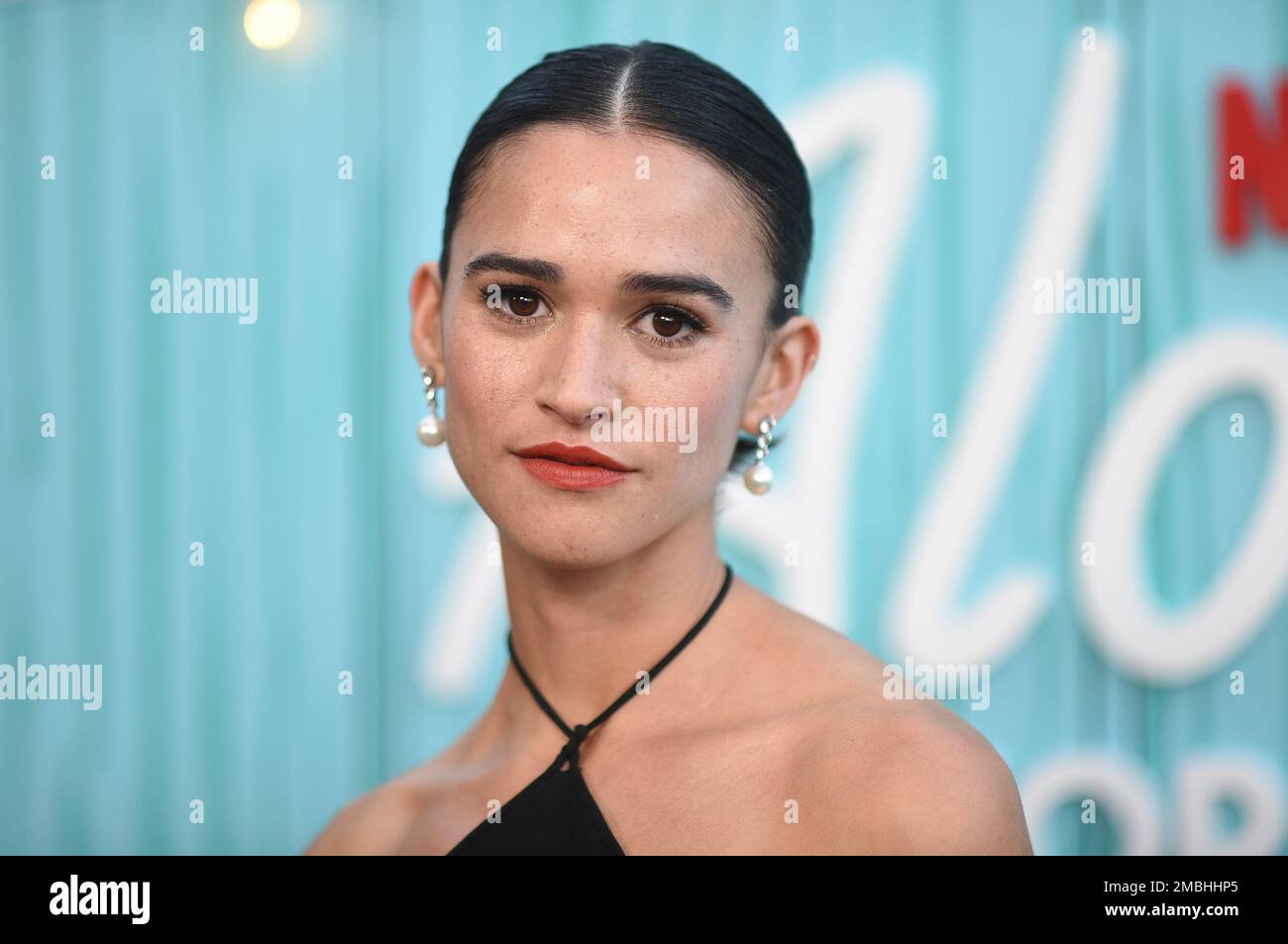 Emma Pasarow arrives at the LA Premiere of "Along for the Ride" at the ...