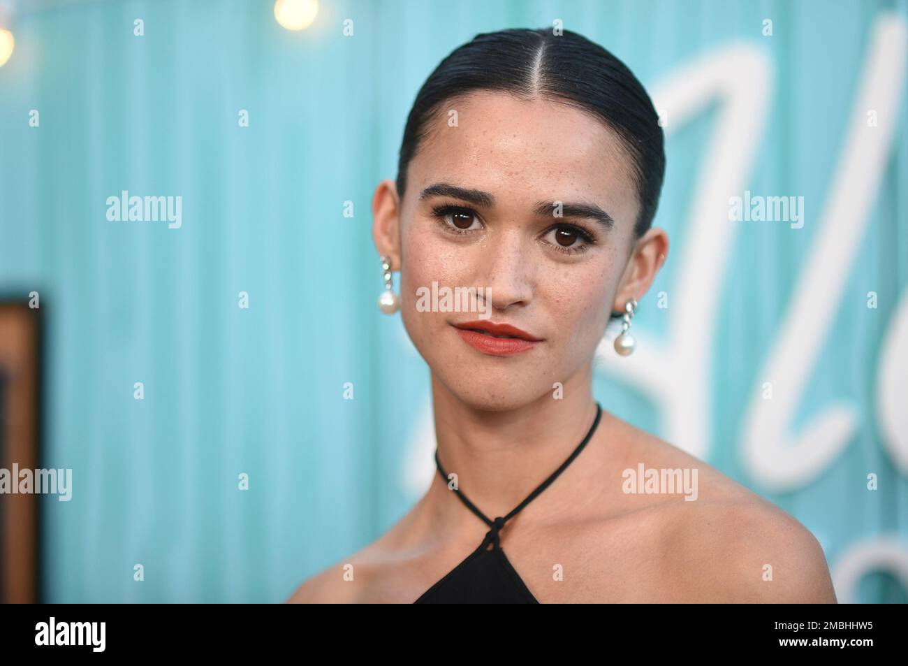 Emma Pasarow arrives at the LA Premiere of "Along for the Ride" at the ...