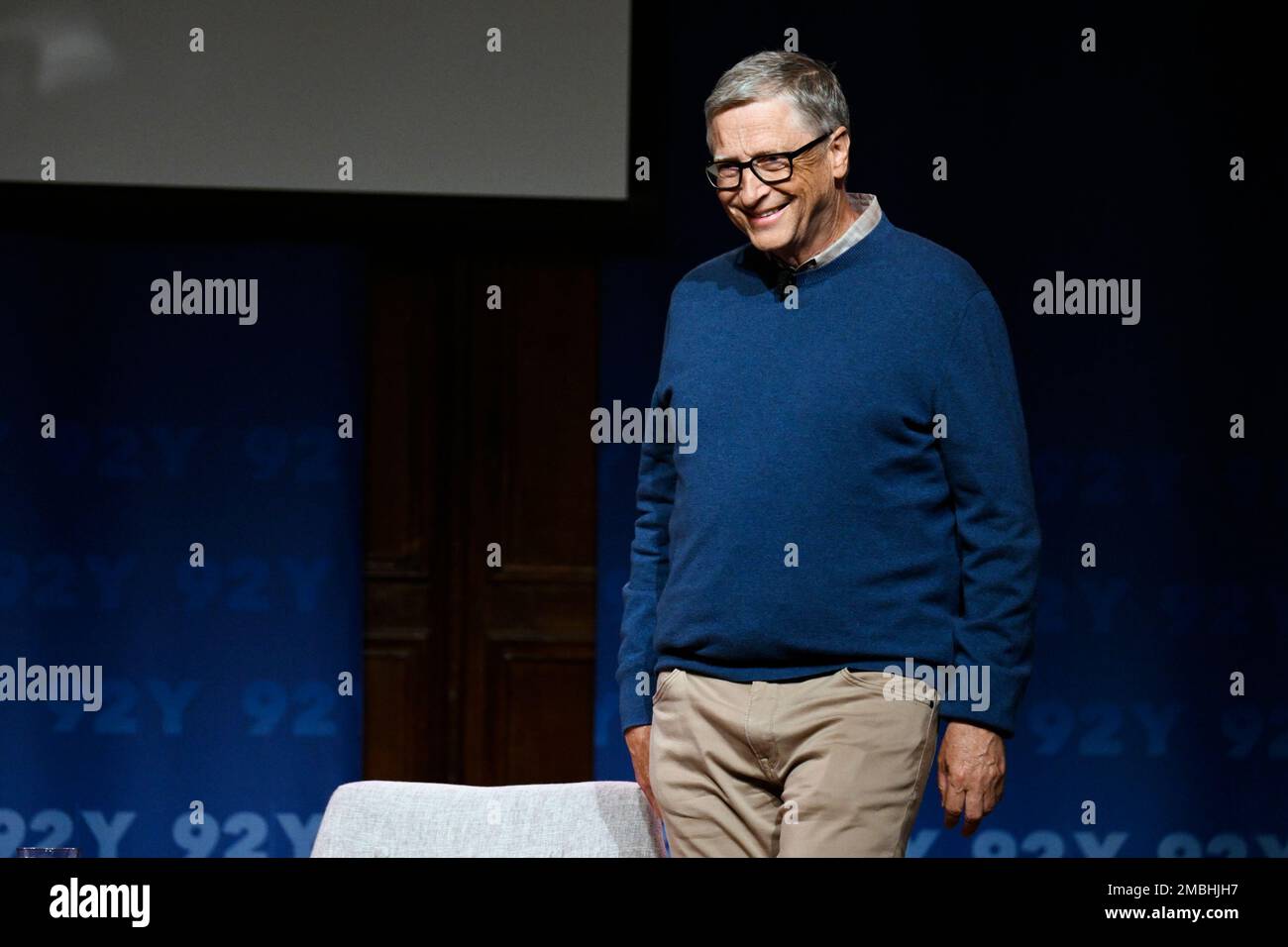 Bill Gates discusses his book "How to Prevent the Next Pandemic" at the ...