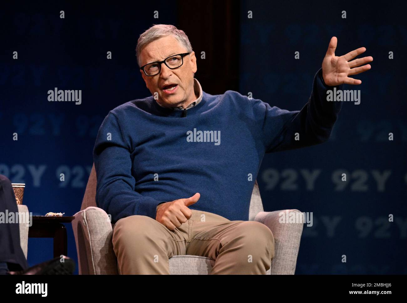 Bill Gates discusses his book "How to Prevent the Next Pandemic" at the ...