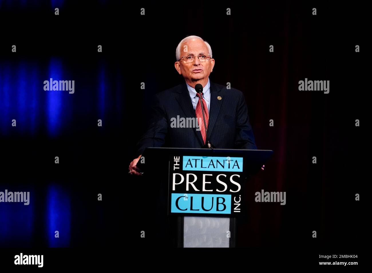Georgia Sen. candidate Gary Black participates in a republican primary ...