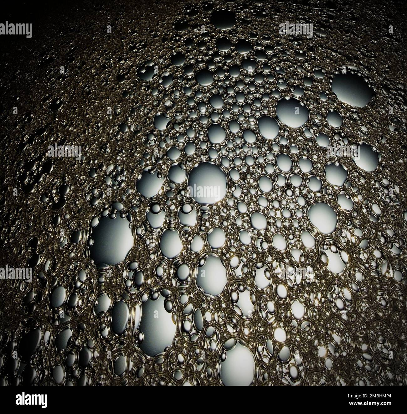 Molecular surface of a nano-structure interlaced Stock Photo - Alamy