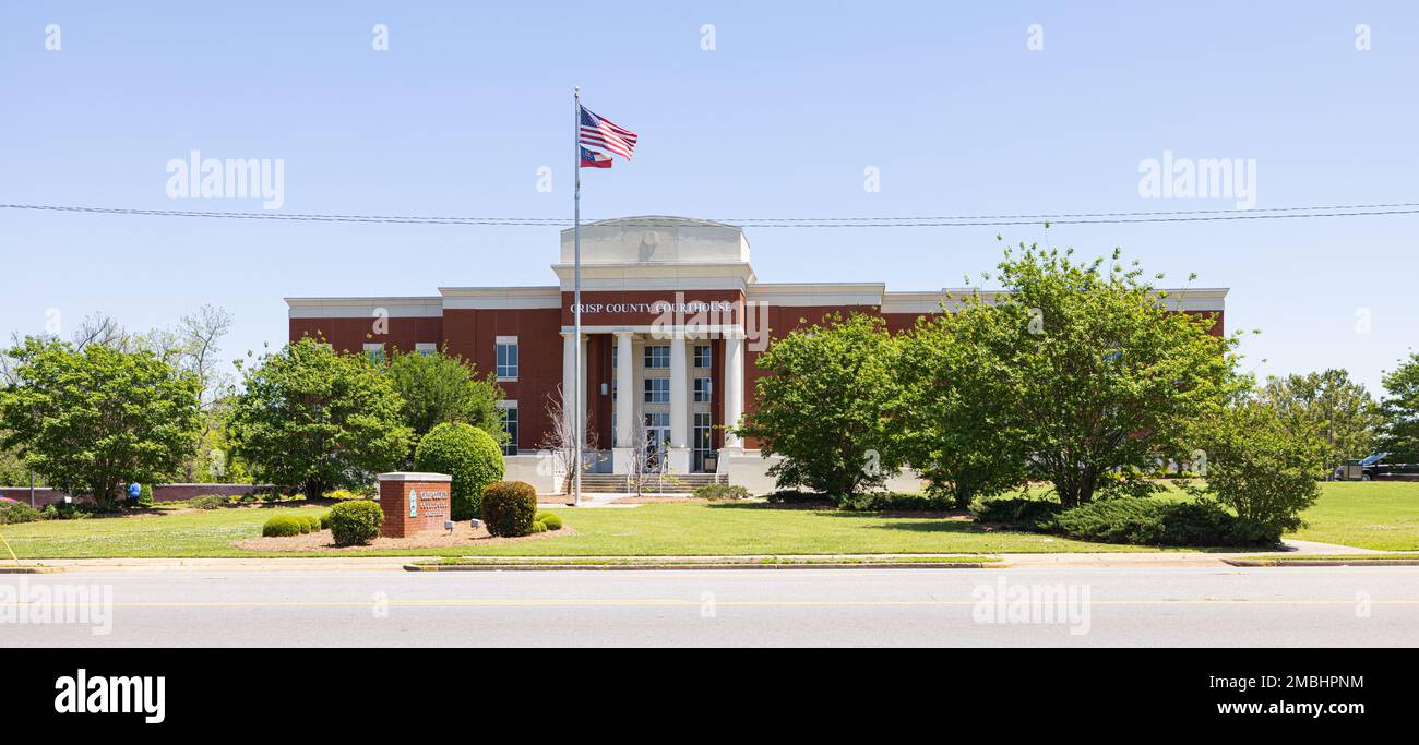 Cordele, Georgia, USA - April 19, 2022: The Crisp County Courthouse ...