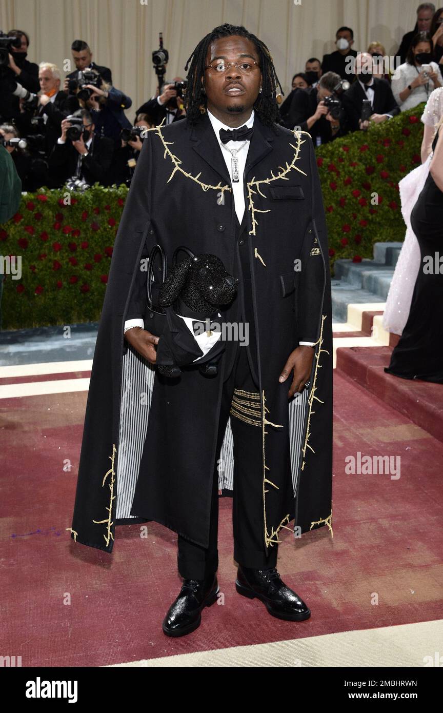 Gunna attends The Metropolitan Museum of Art's Costume Institute ...