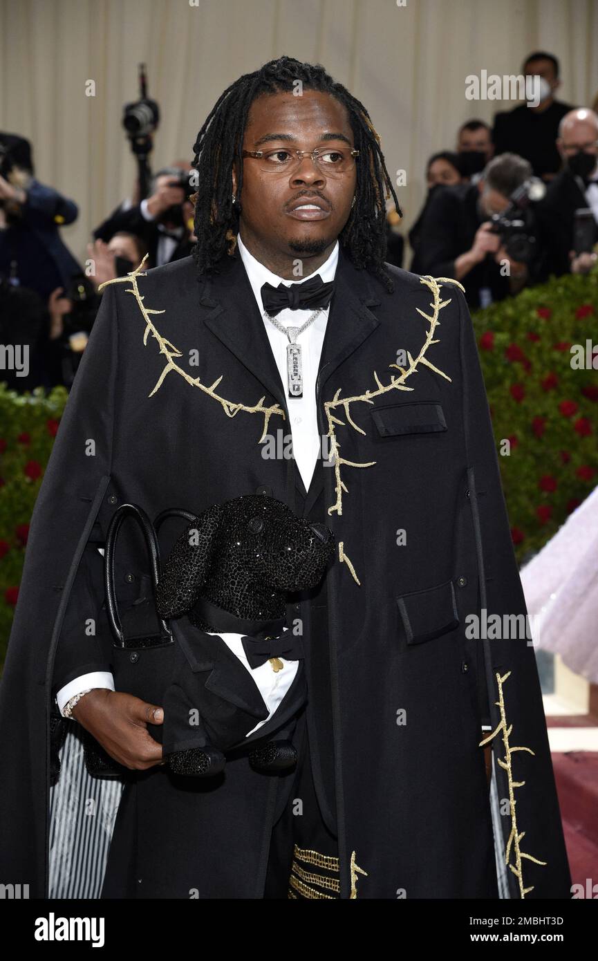 Gunna attends The Metropolitan Museum of Art's Costume Institute ...