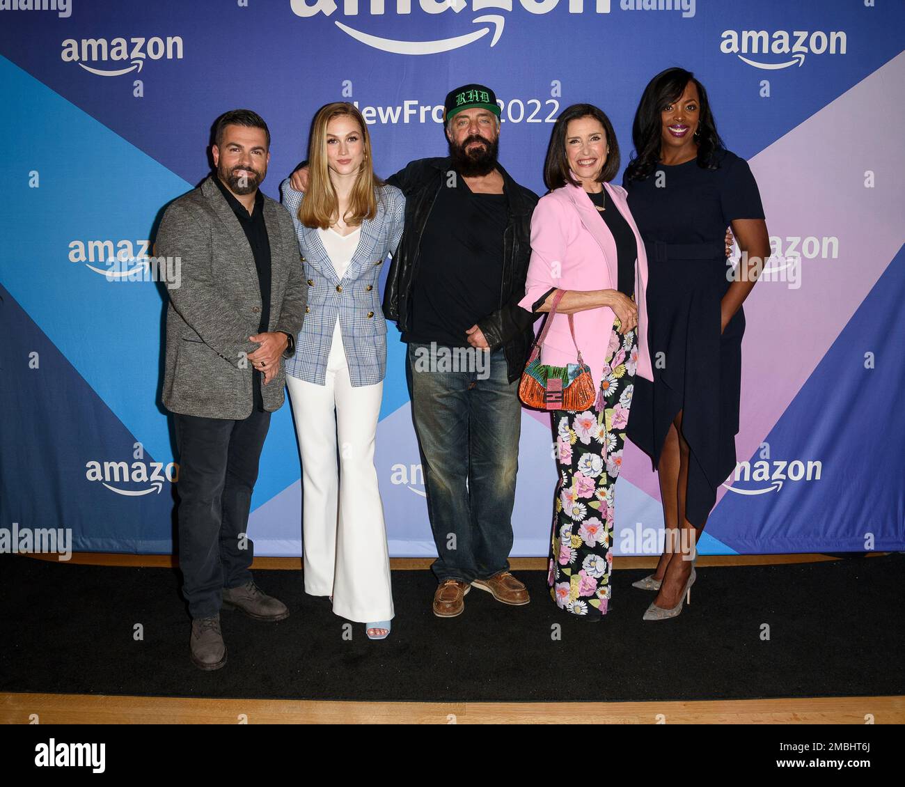 Ryan Pirozzi, from left, Madison Lintz, Titus Welliver, Mimi Rogers ...