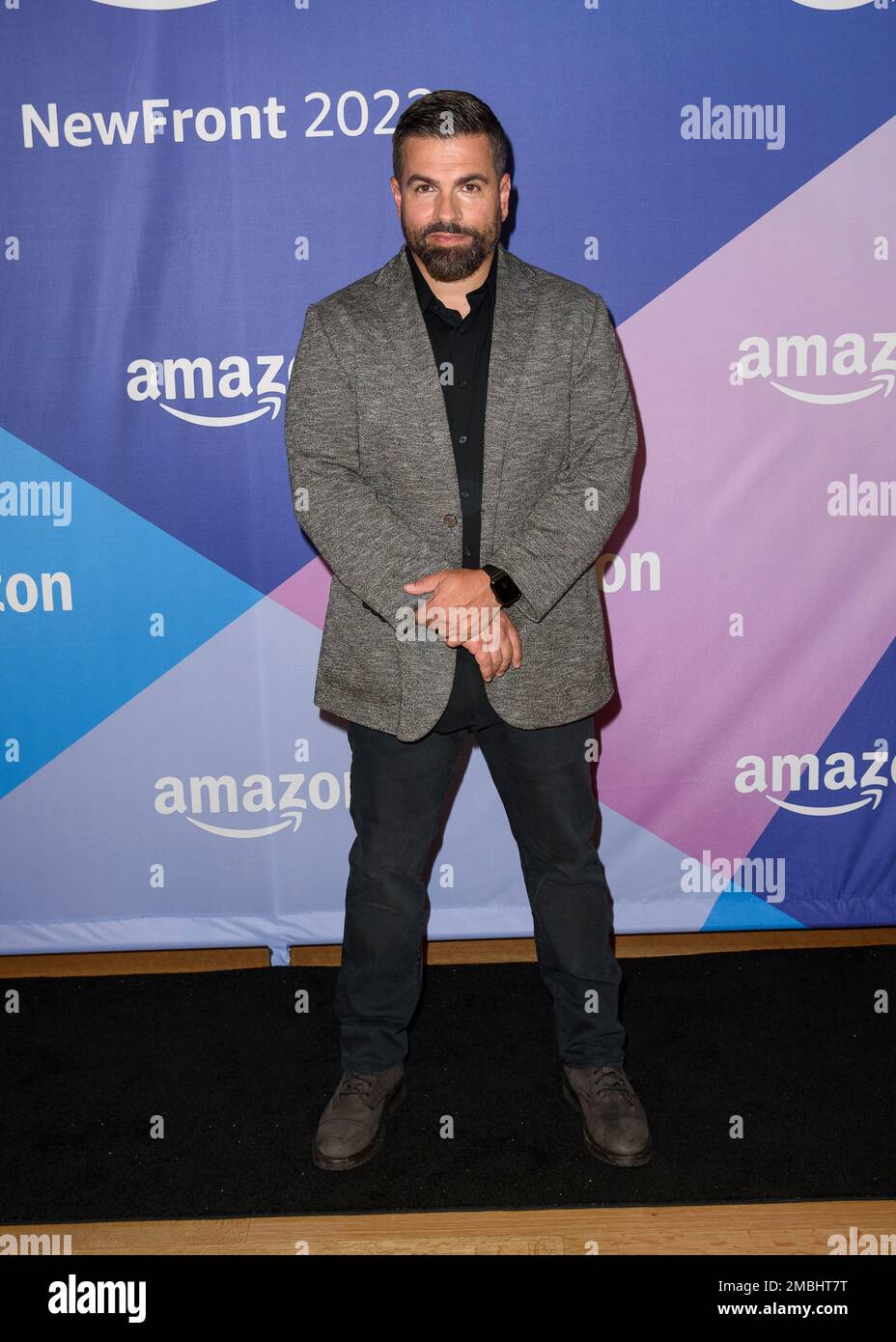 Ryan Pirozzi attends the Amazon NewFronts 2022 programming event on ...