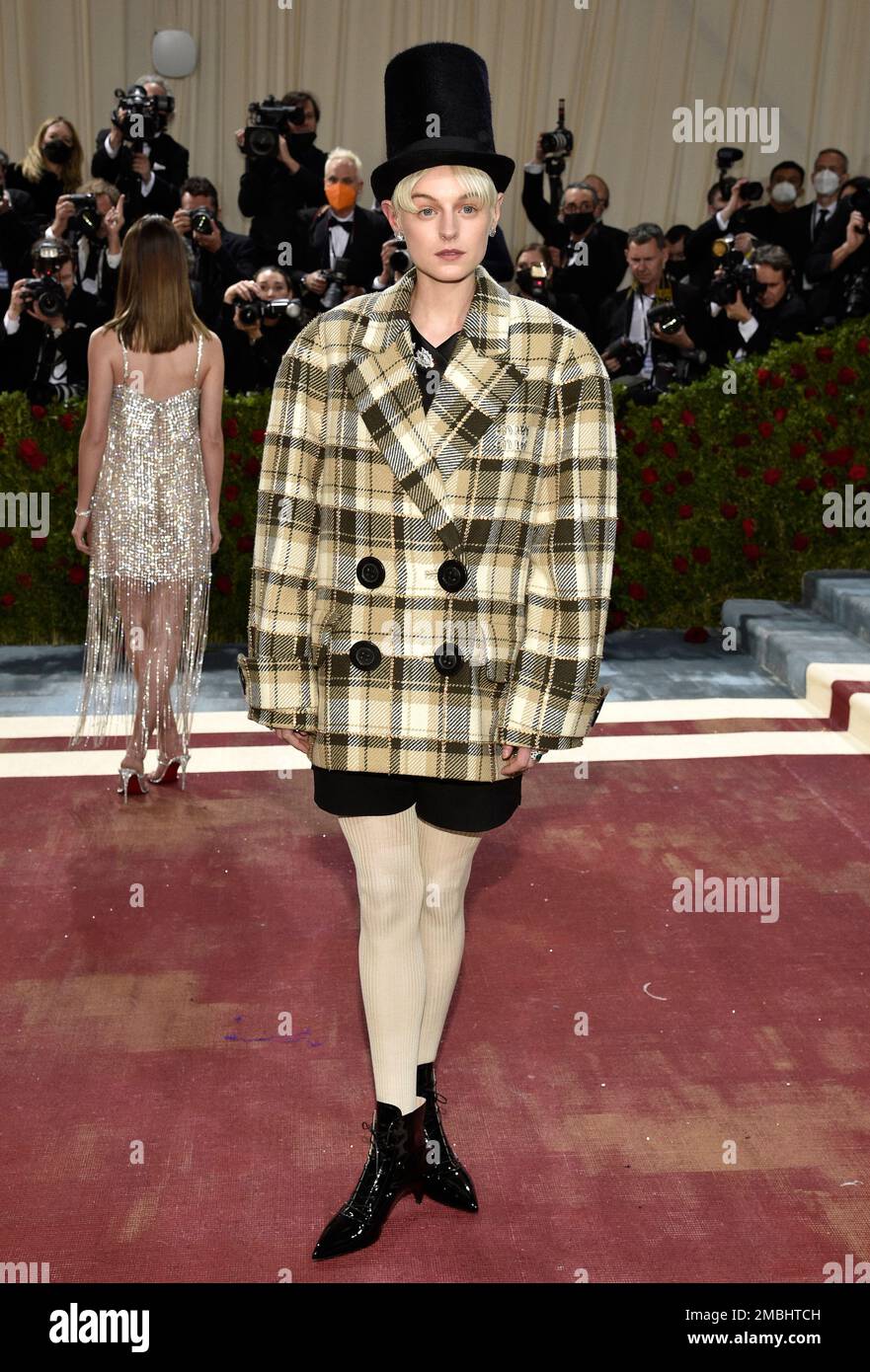 Emma Corrin attends The Metropolitan Museum of Art's Costume Institute ...