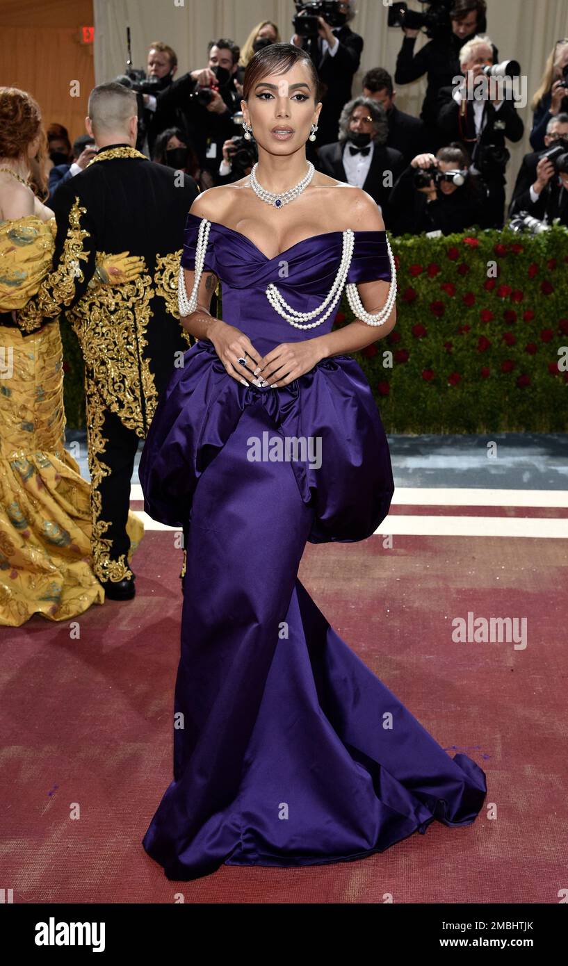 Anitta attends The Metropolitan Museum of Art's Costume Institute ...