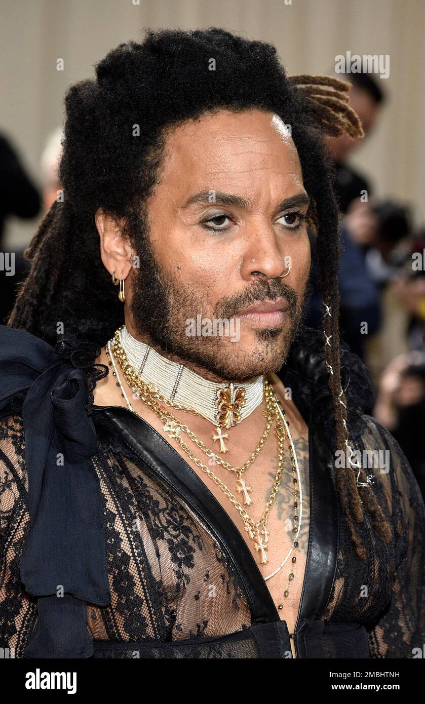 Lenny Kravitz attends The Metropolitan Museum of Art's Costume Institute benefit gala ...