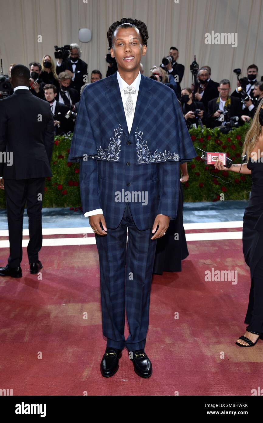 Stromae attends The Metropolitan Museum of Art's Costume Institute ...