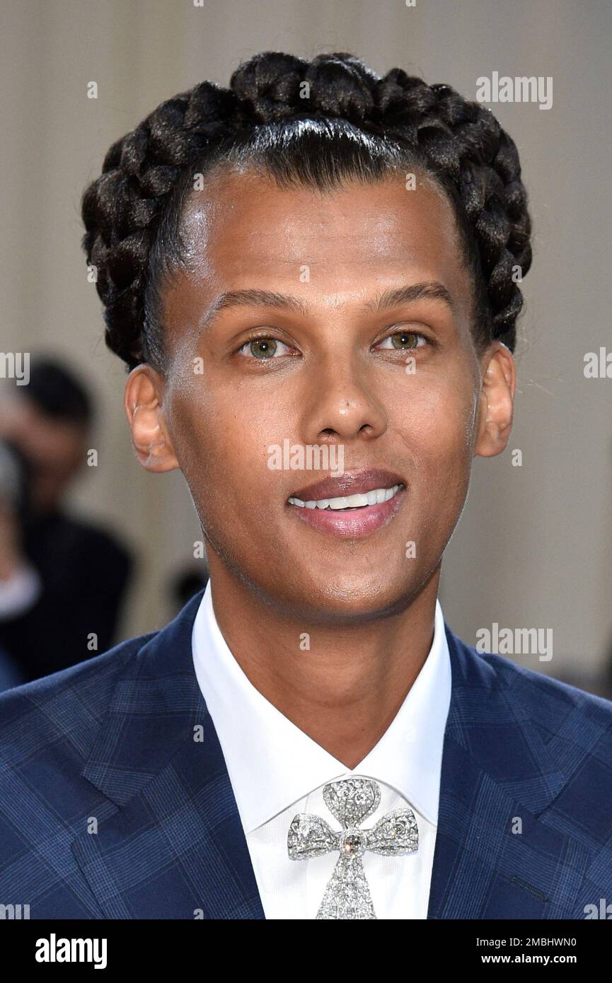 Stromae attends The Metropolitan Museum of Art's Costume Institute ...