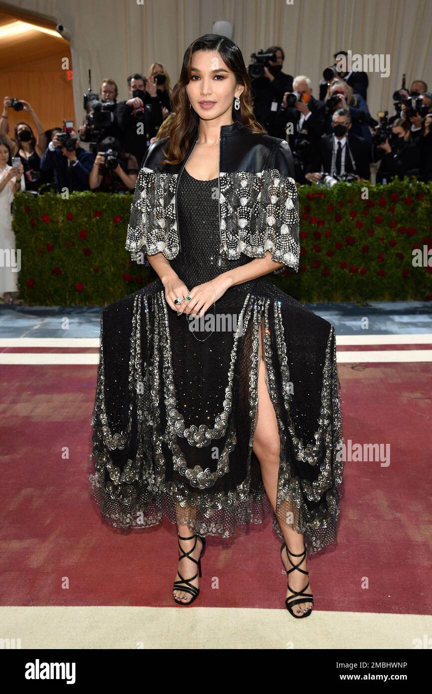 Gemma Chan attends The Metropolitan Museum of Art's Costume Institute ...