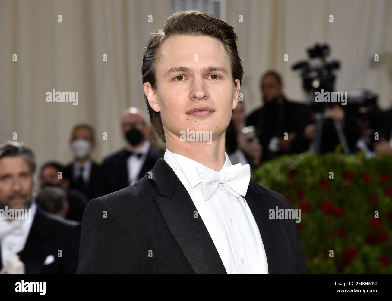 Ansel Elgort attends The Metropolitan Museum of Art's Costume Institute ...