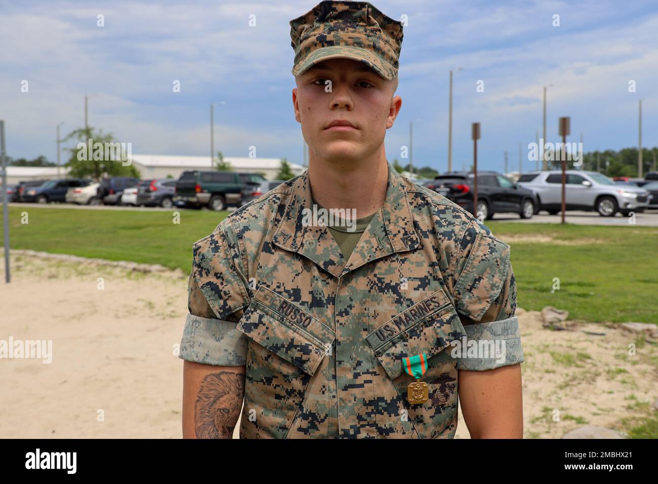 U.S. Marine Corps Lance Cpl. George Russo, a Manchester Township, New ...