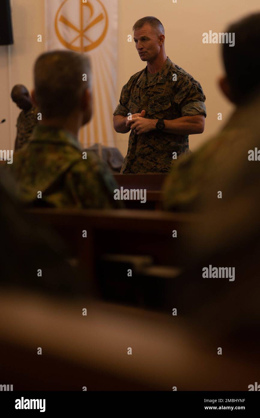 U.S. Marine Corps Brig. Gen. Kyle Ellison, former 3d Marine ...