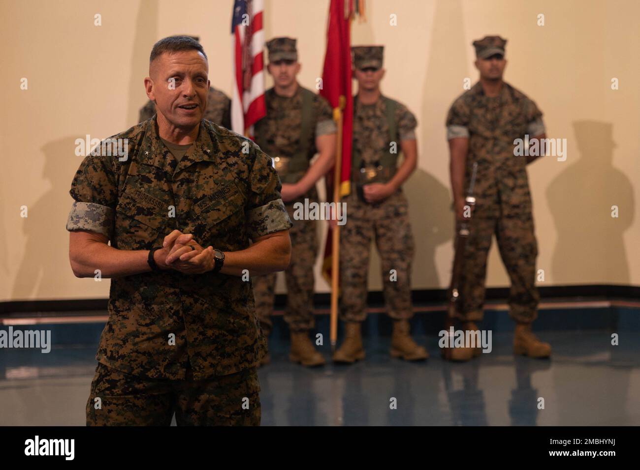 U.S. Marine Corps Brig. Gen. Fridrik Fridriksson, 3d Marine ...