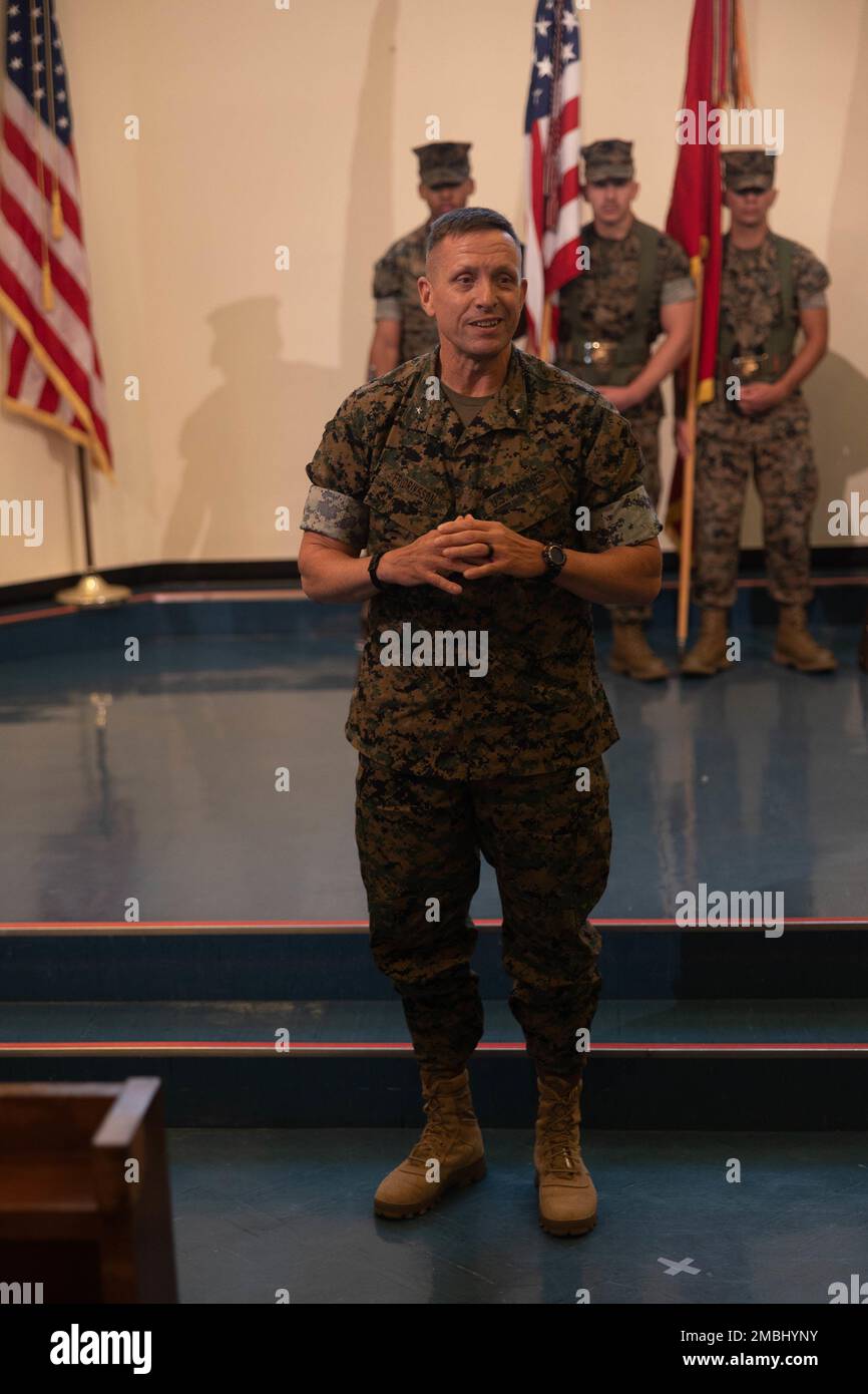 U.S. Marine Corps Brig. Gen. Fridrik Fridriksson, 3d Marine ...