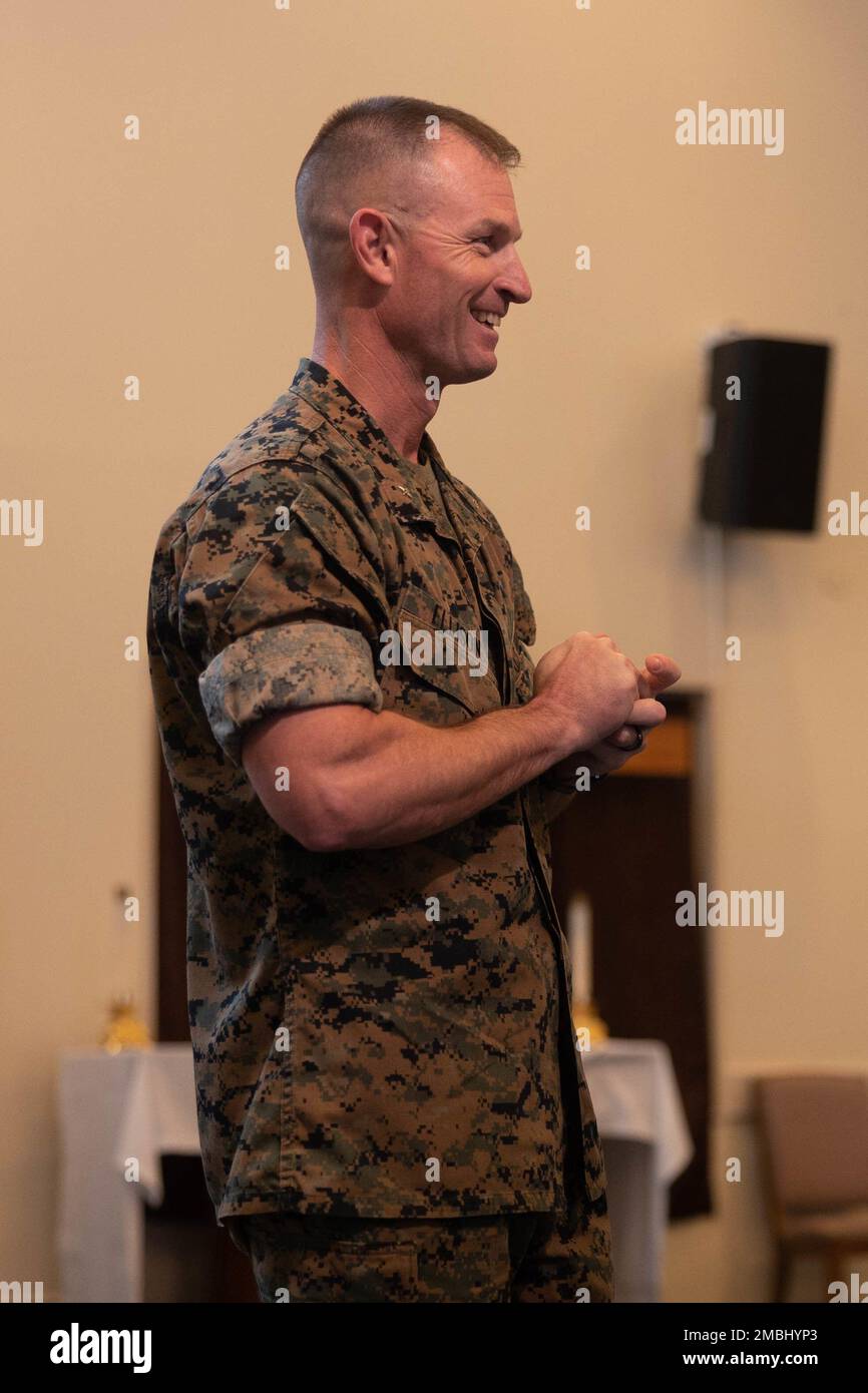 U.S. Marine Corps Brig. Gen. Kyle Ellison, former 3d Marine ...