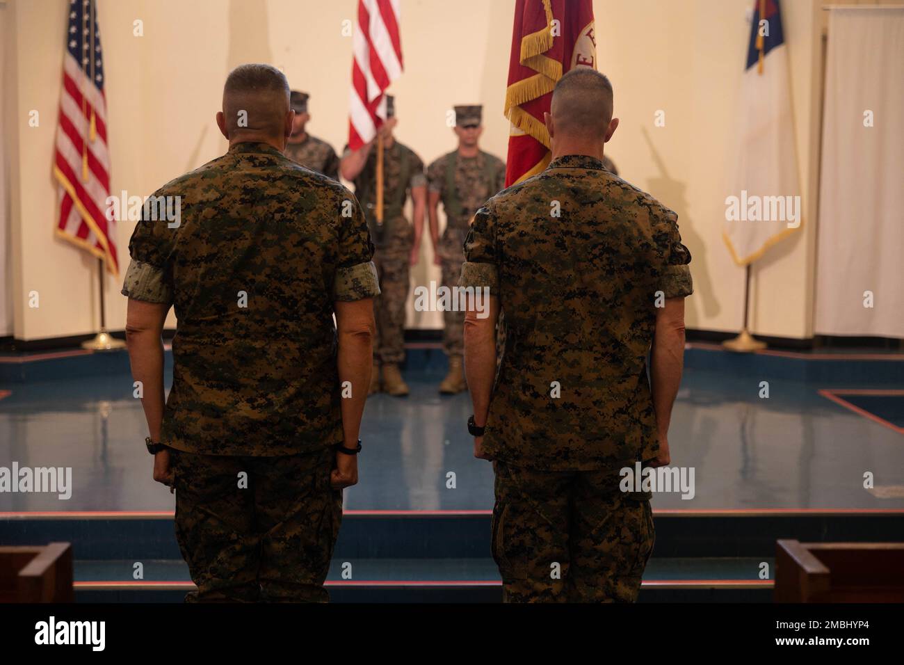U.S. Marine Corps Brig. Gen. Kyle Ellison, outgoing 3d Marine ...