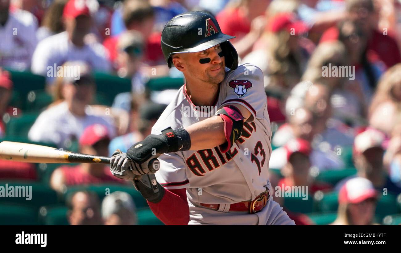 Arizona Diamondbacks' Nick Ahmed bats during the sixth inning of a ...