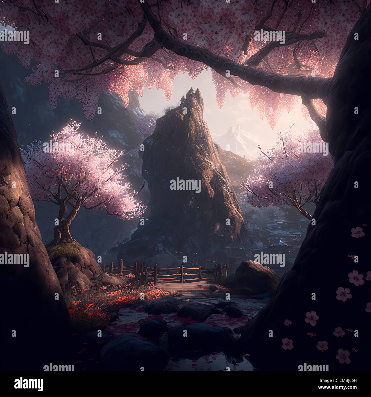 Cherry blossom tree varieties hi-res stock photography and images - Alamy