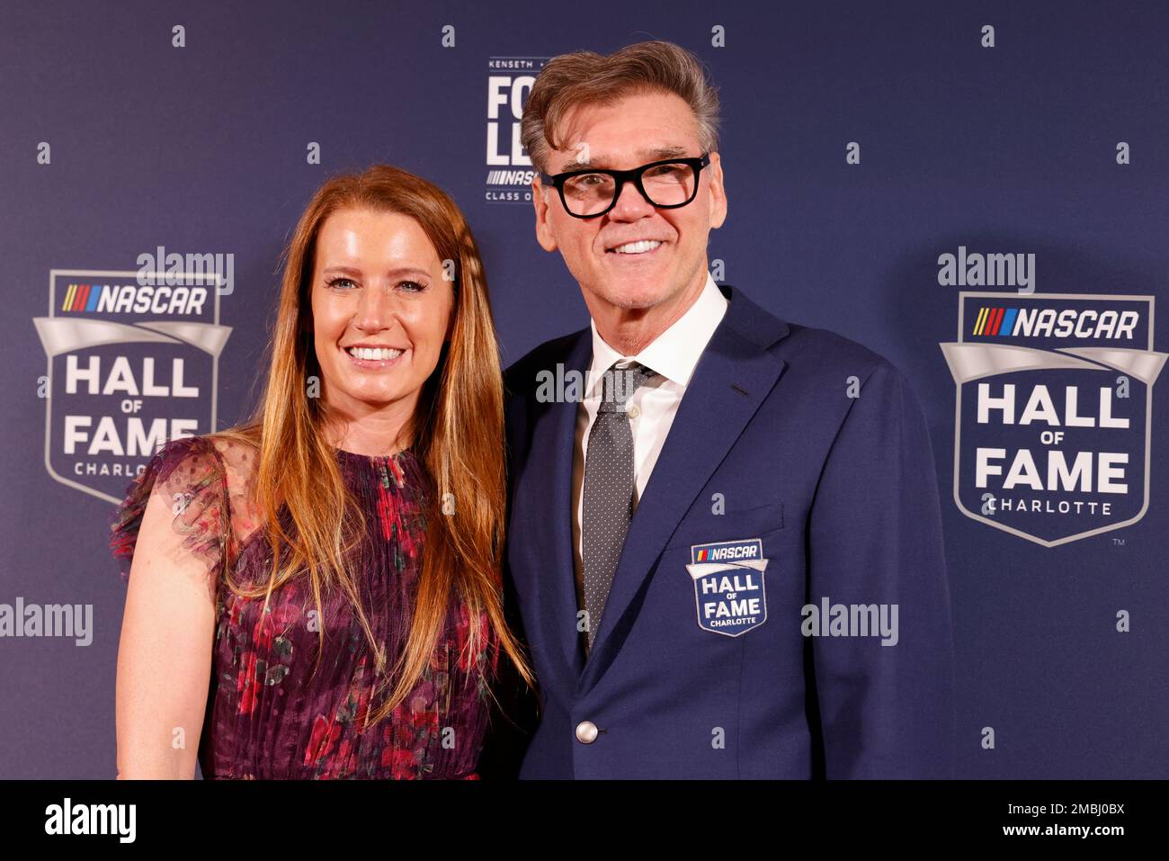 Ray Evernham arrives at the NASCAR Hall of Fame 2023 induction ceremony ...