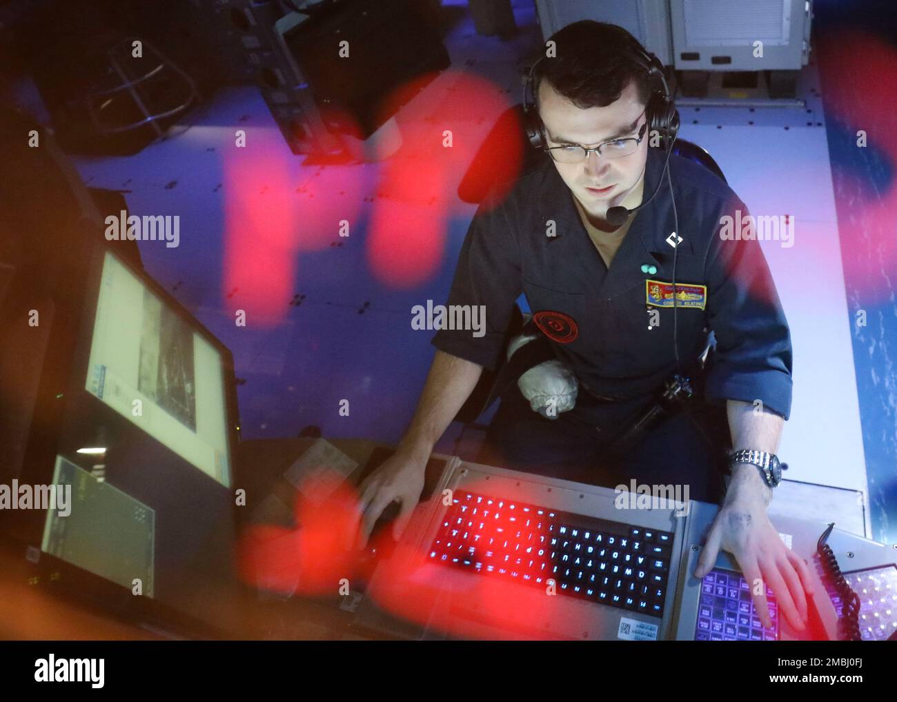 PHILIPPINE SEA (June 16, 2022) Lt. Connor M. Keating of Fairfax ...