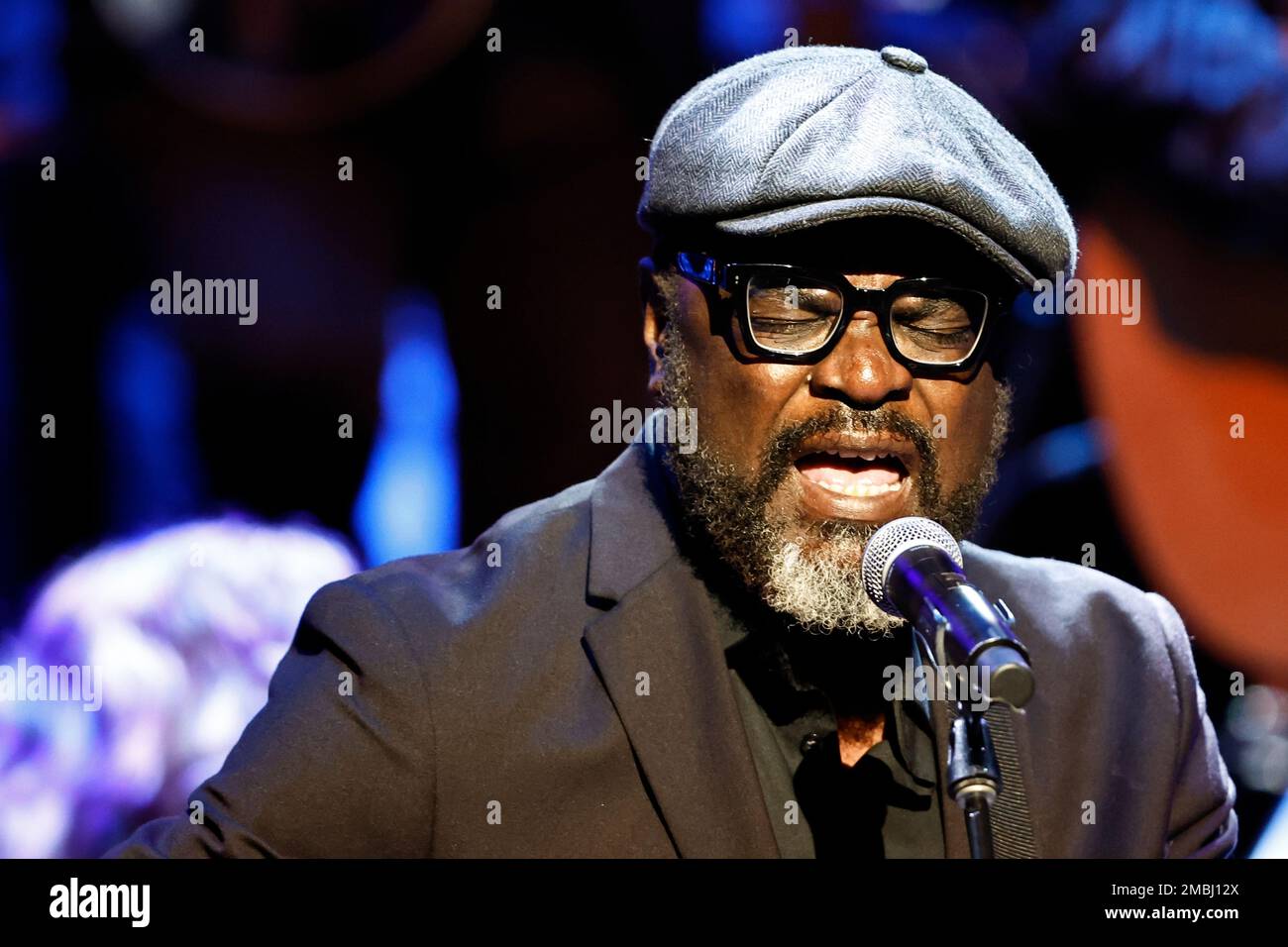 Tommy Sims performs during the Country Music Hall of Fame Medallion ...