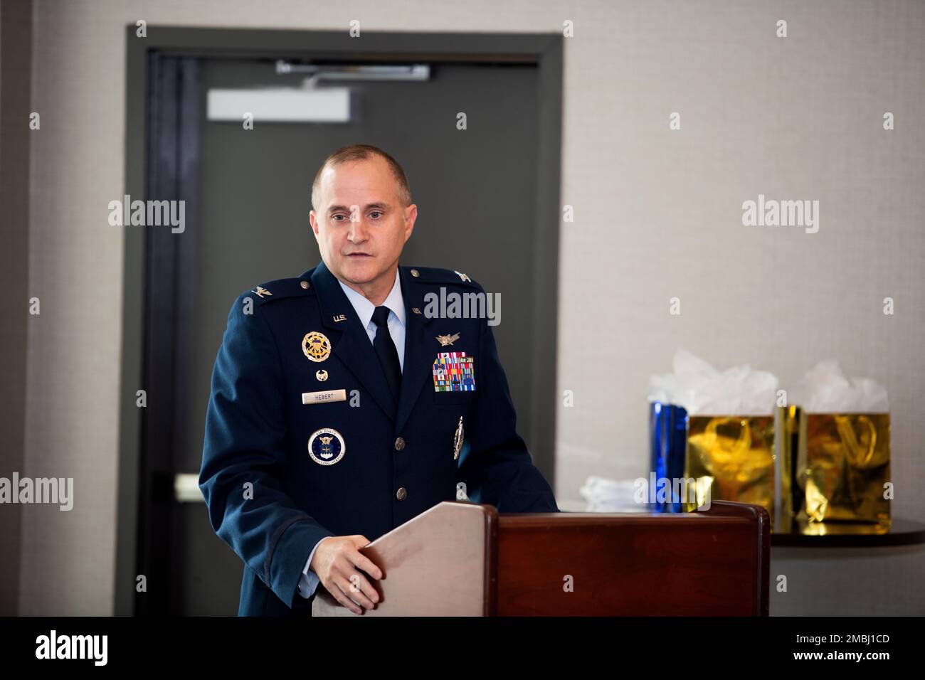 U.S. Air Force Col. Robert Hebert, 369th Recruiting Group commander ...
