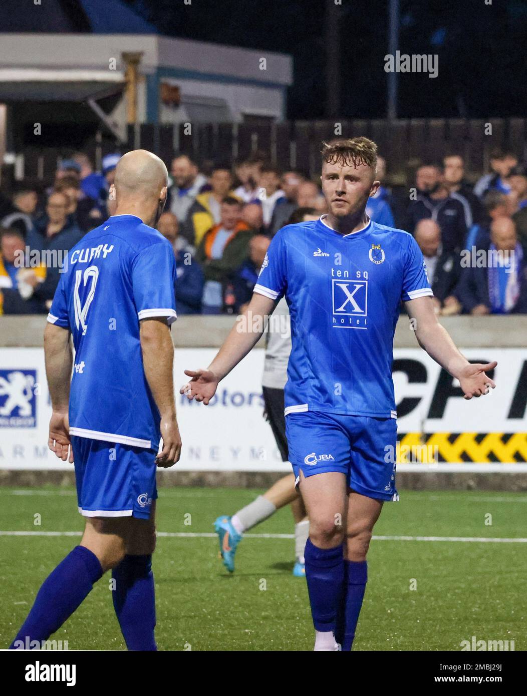 Caolan marron dungannon swifts player hi-res stock photography and ...