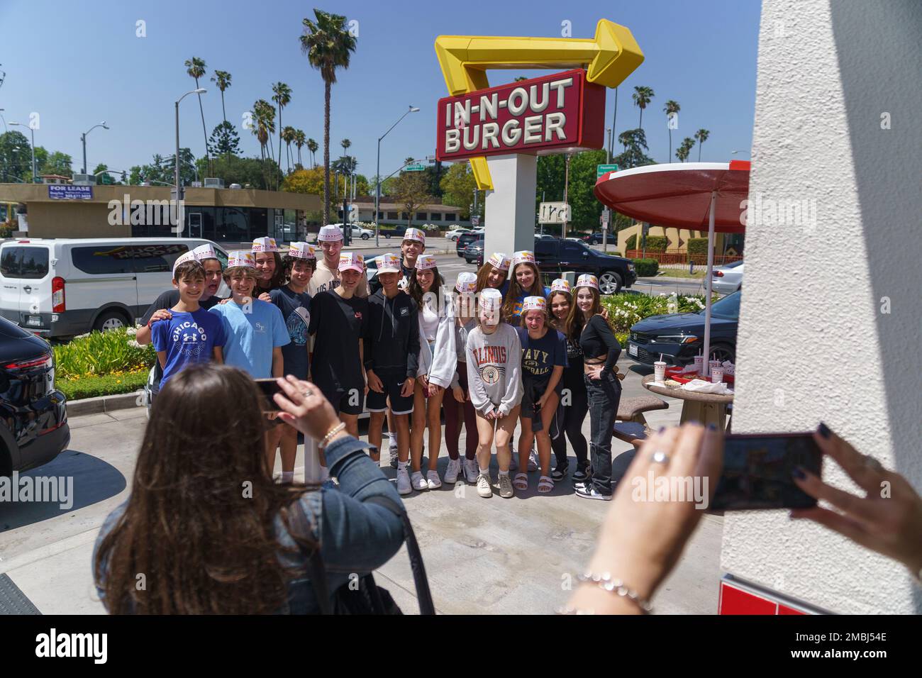 Visiting members of the Serbian Folk Festival, from Chicago, wear In-N ...