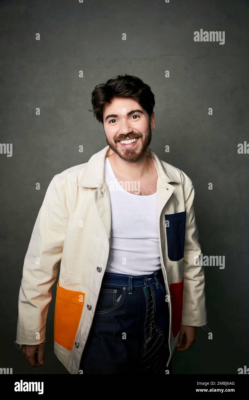 Noah Galvin poses for a portrait to promote the film "Theater Camp" at ...