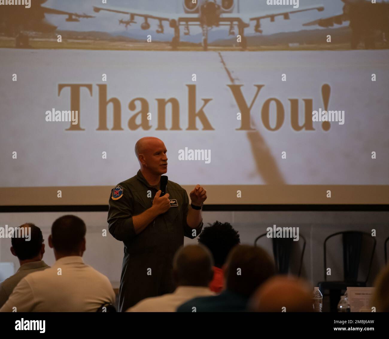 U.S. Air Force Col. Joshua C. Waggoner, 122nd Fighter Wing commander ...