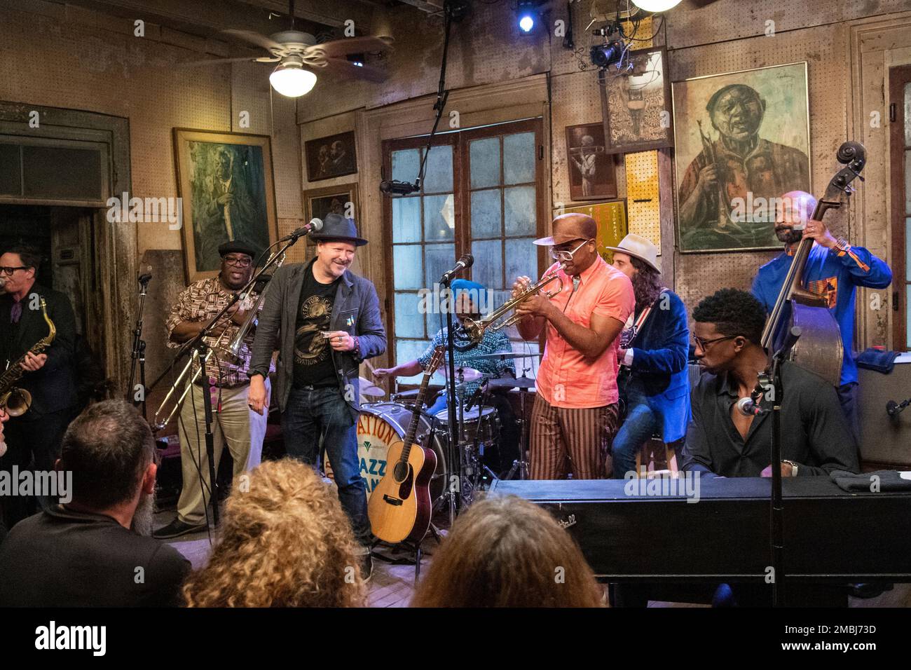 Clint Maedgen, left, Danny Clinch, Ronell Johnson, Branden Lewis ...