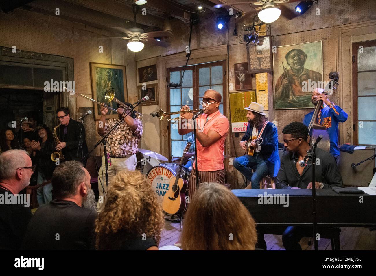 Clint Maedgen, left, Ronell Johnson, Branden Lewis, Joshua Starkman ...