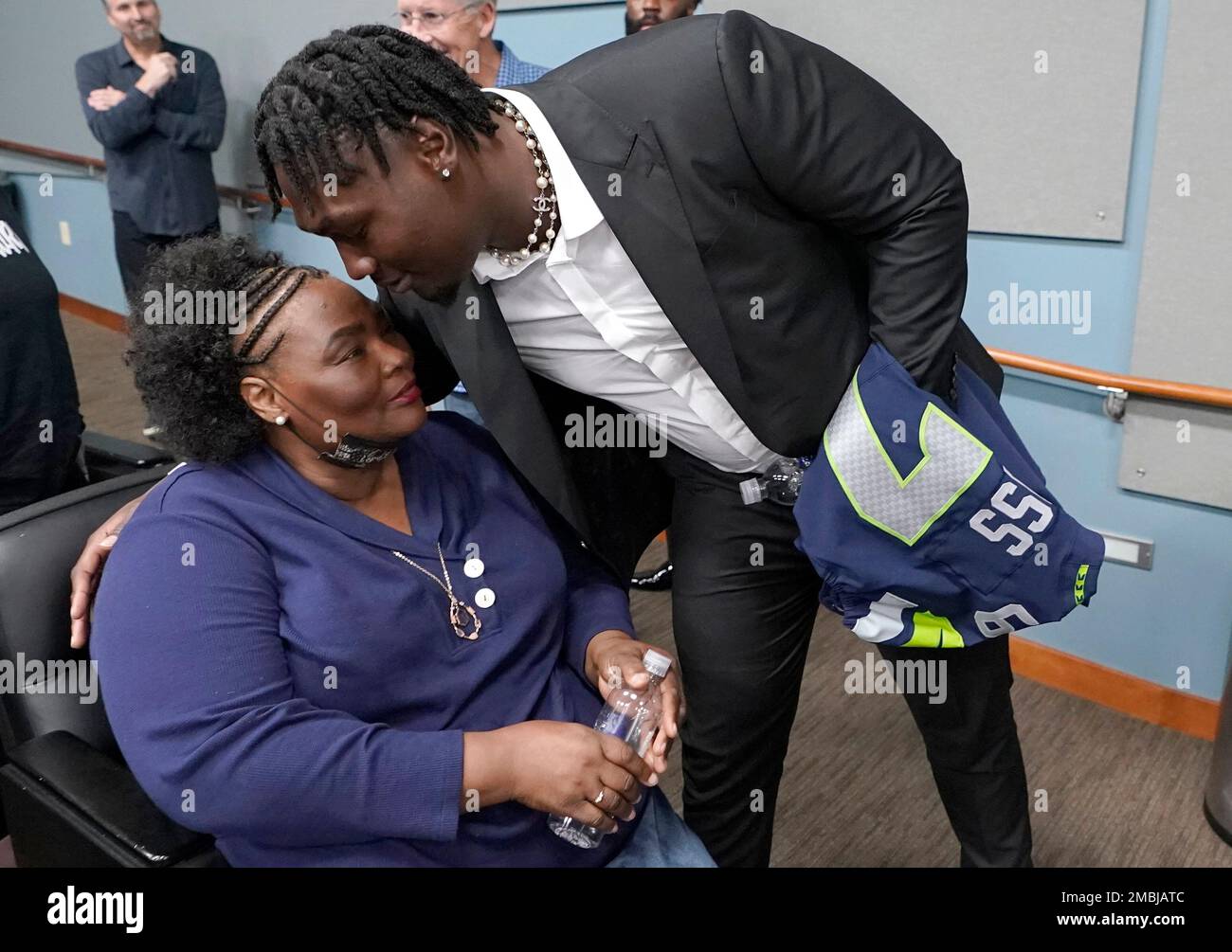 Seattle Seahawks first-round NFL football draft pick Charles Cross, top ...