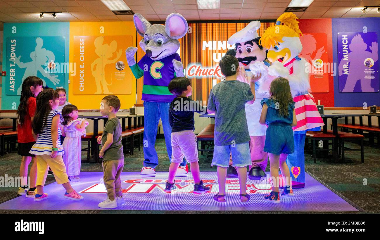 IMAGE DISTRIBUTED FOR CEC ENTERTAINMENT - Chuck E. Cheese, Helen Henny ...