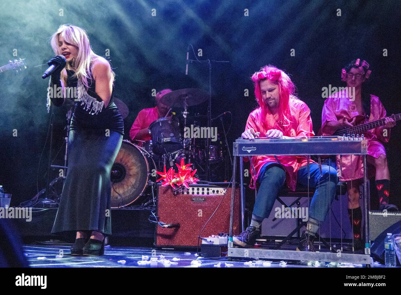 Maggie Koerner performs with Boyfriend at the The Joy Theater, on ...