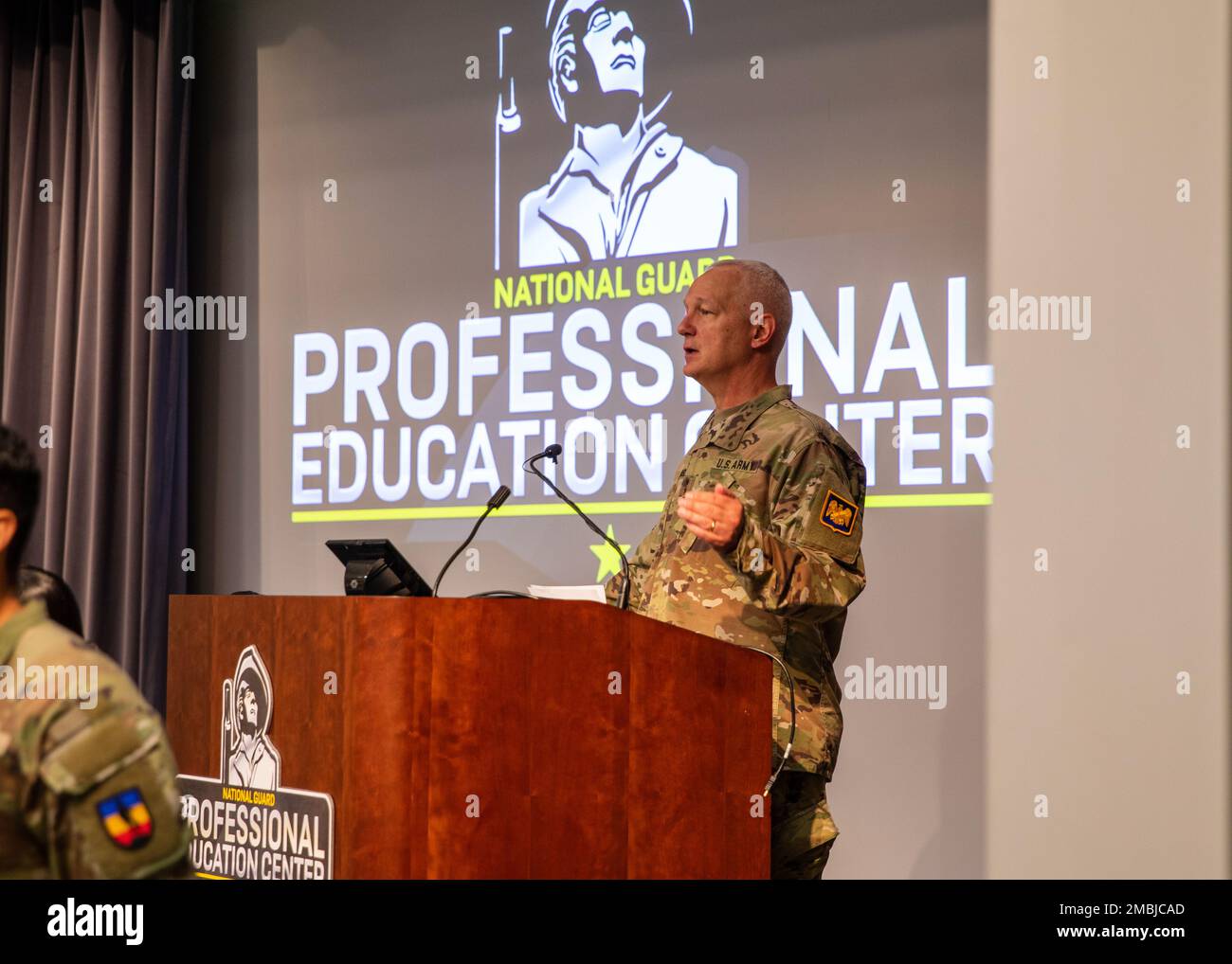 Lt. Gen. Jon A. Jensen, director of the Army National Guard, spoke ...