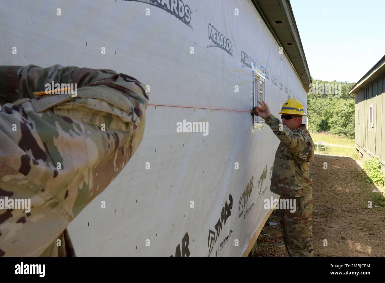 Army Reserve Staff Sgt. Ethan Cowell, construction squad leader, 389th ...