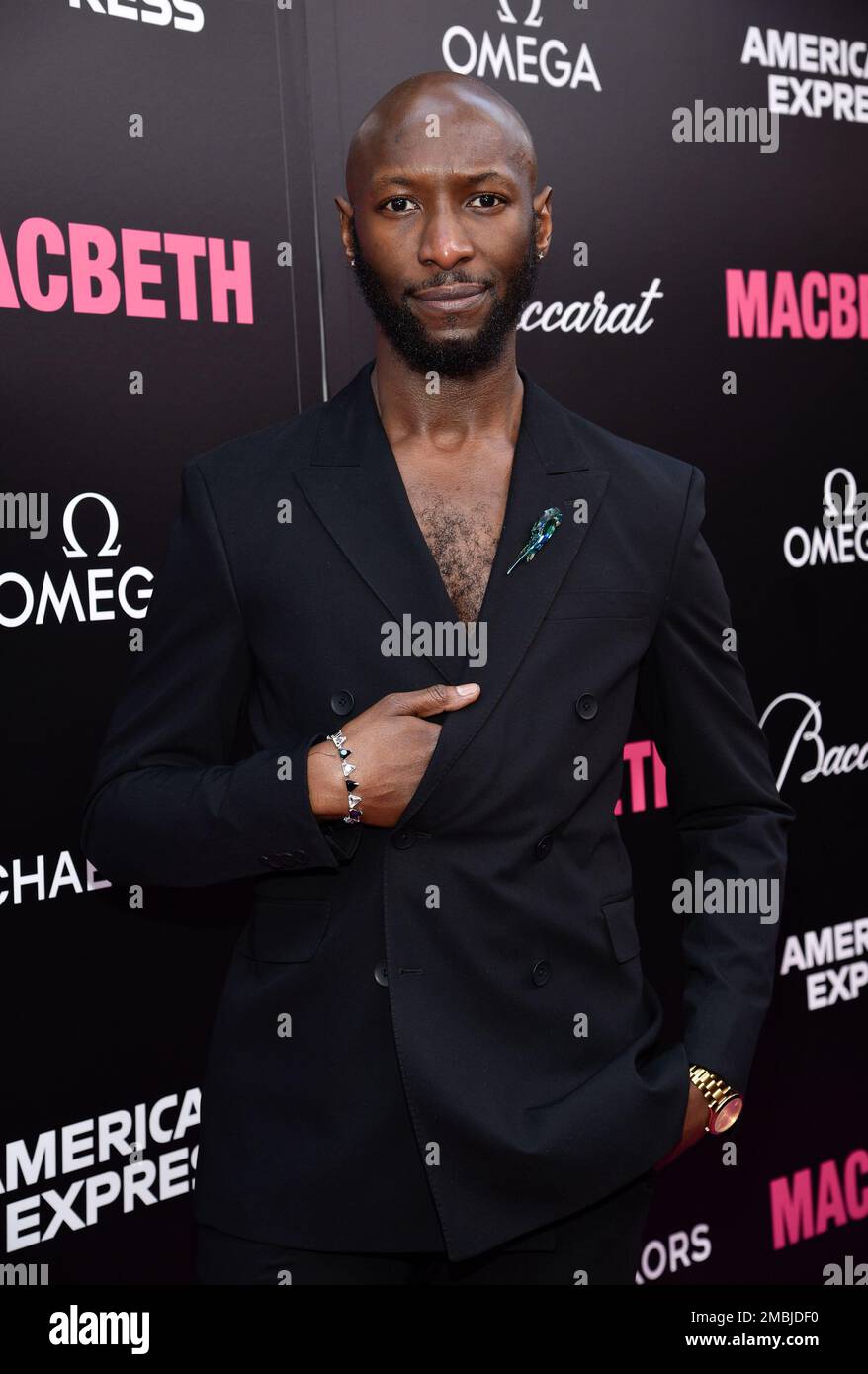 Actor Phillip James Brannon attends the "Macbeth" Broadway opening ...